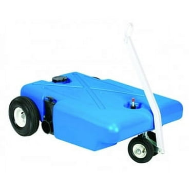 Barker 42-Gallon 4-Wheeler Tote Along 30844 RV Portable Waste Tank ...