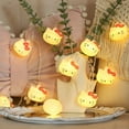 Kawaii Hello Kitty Led String Light Cute Sanrio Anime Figure USB Strip ...