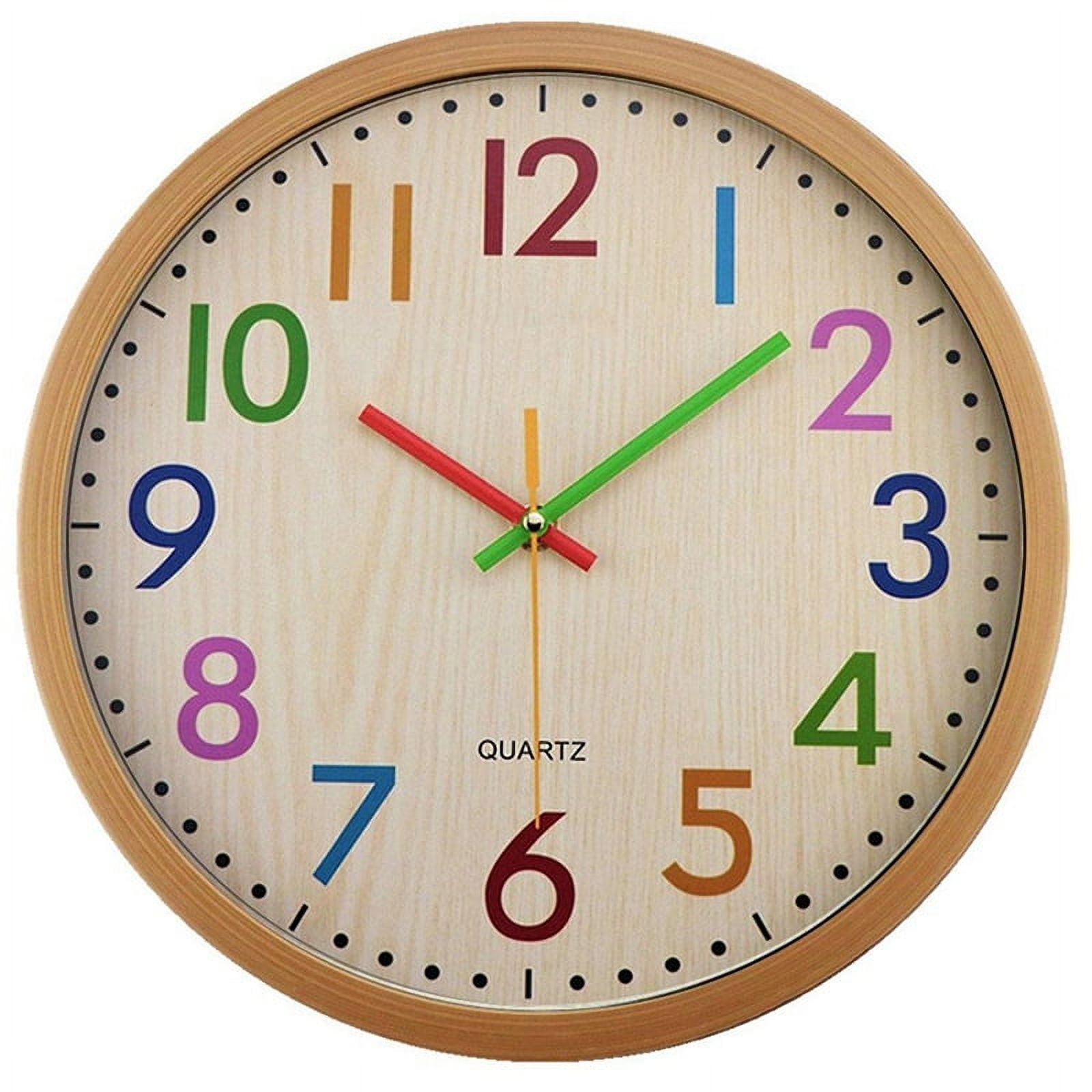 Click here for Unbranded Silent Non Ticking Kids Wall Clock  Batt... prices