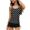 Girls Tankini Bathing Suits Two Piece Rush Guard Swimsuits with ...