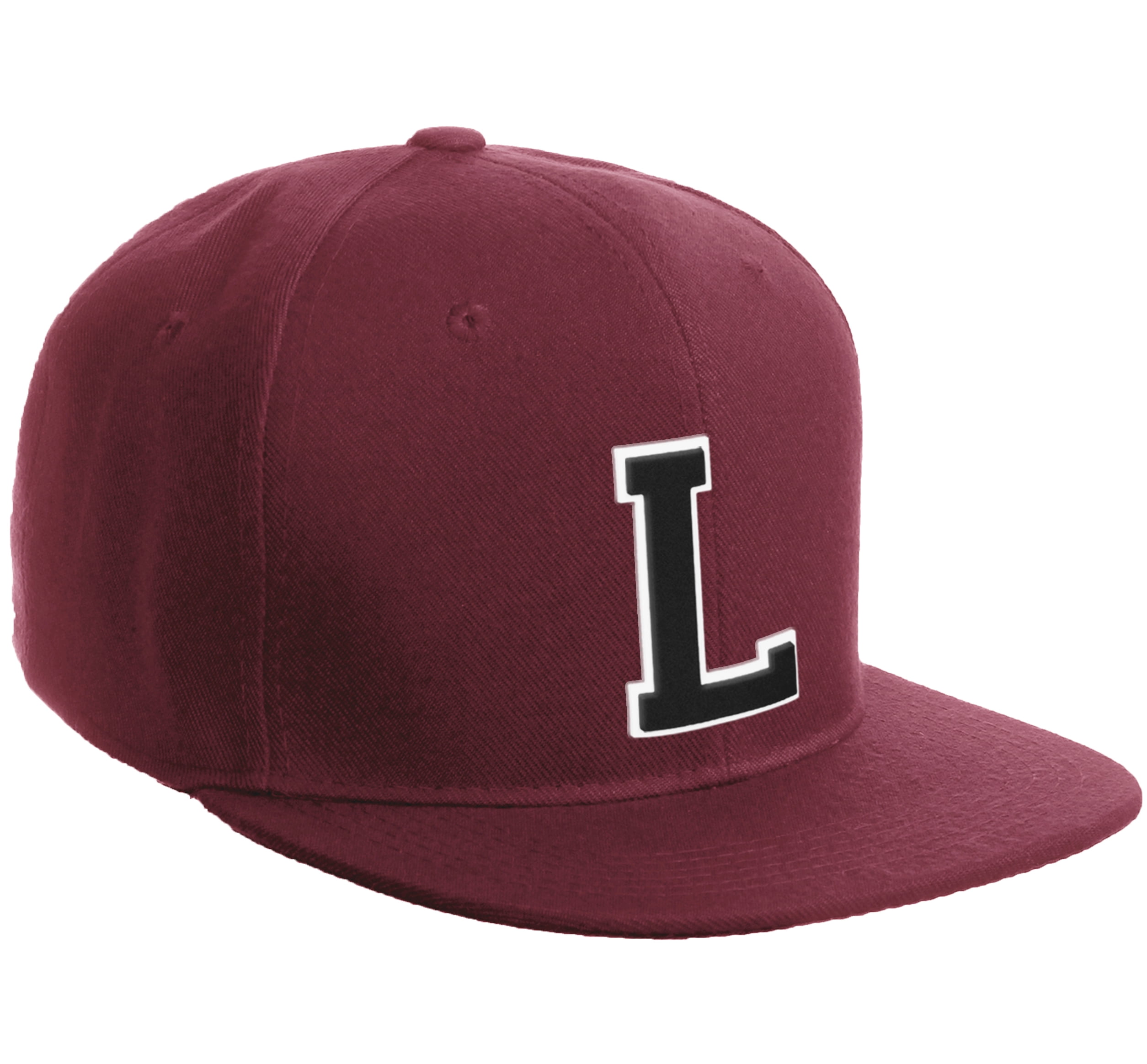 Daxton Classic Snapback Hat Custom A to Z Initial Varsity Letters ...