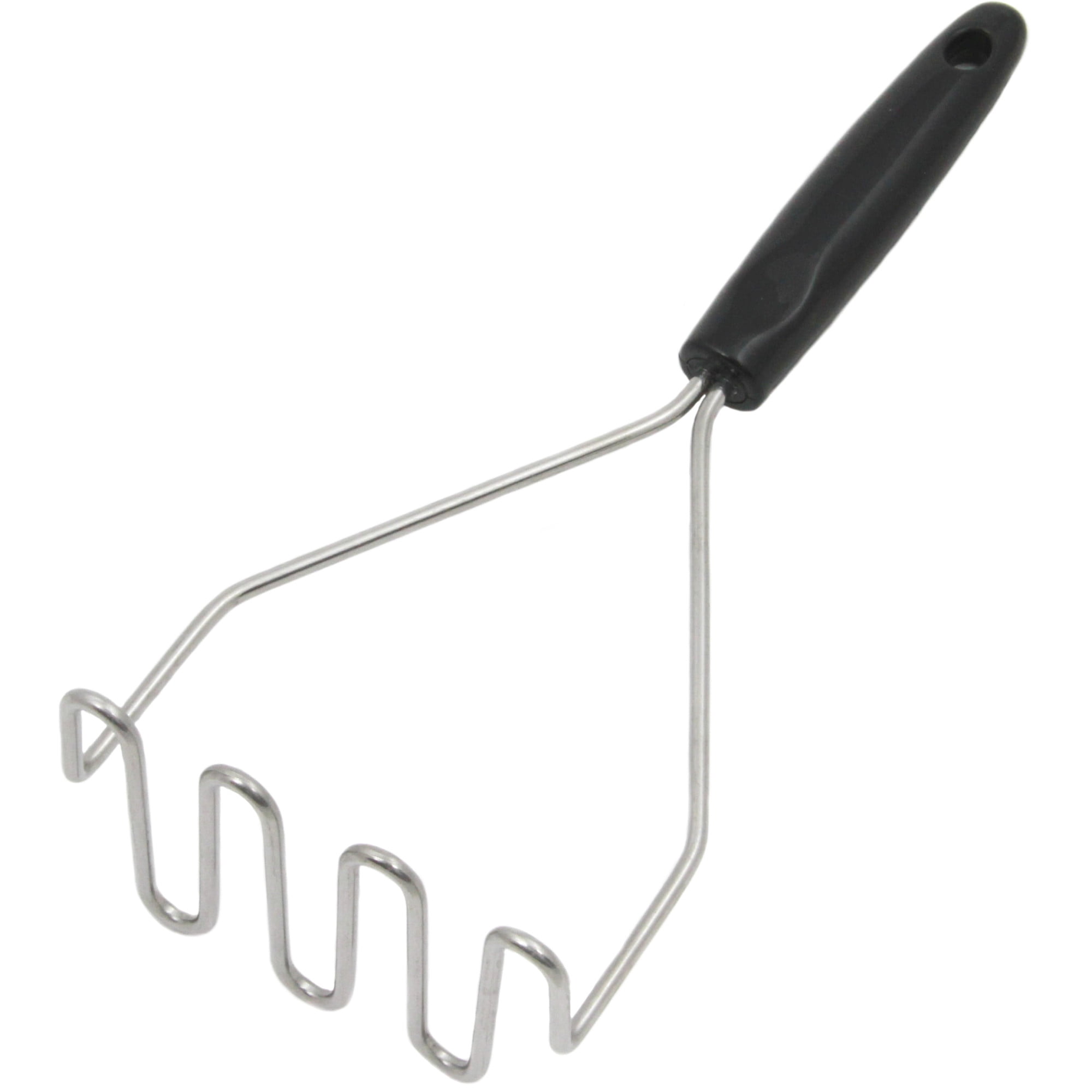 Chef Craft Select Sturdy Masher, 11 inch, Stainless Steel/Black - Walmart.com