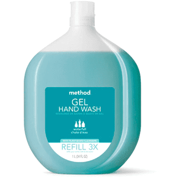 Method Foamy Hand Wash Refill, Waterfall Scent, 28 Ounce - Walmart.com
