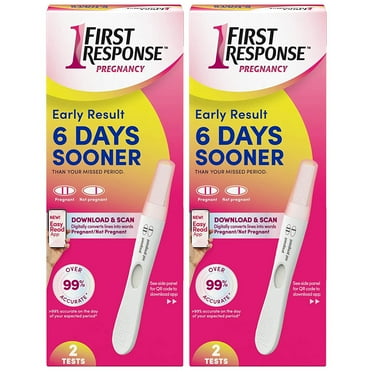 FIRST RESPONSE Early Result Pregnancy Test, 3 Pack, Weeks Detection Kit ...