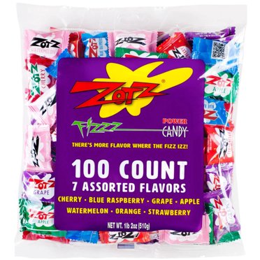 Zotz Fiery Cinnamon Fizz Candy - Kids' Hard Fizzy Fire Candy - Walmart.com