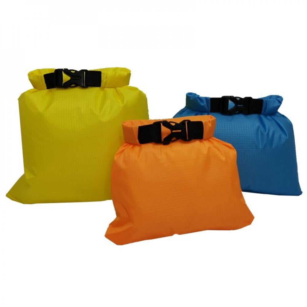 Popvcly 3 Packs Dry Sack Waterproof Stuff Sacks for Backpacking Ultra ...