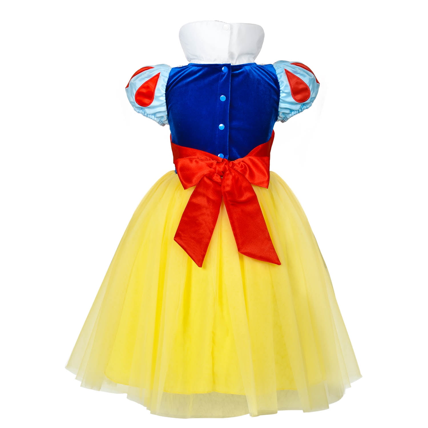 Snow White Coustume Girls Princess Dress Up kids Party Dress | Walmart ...