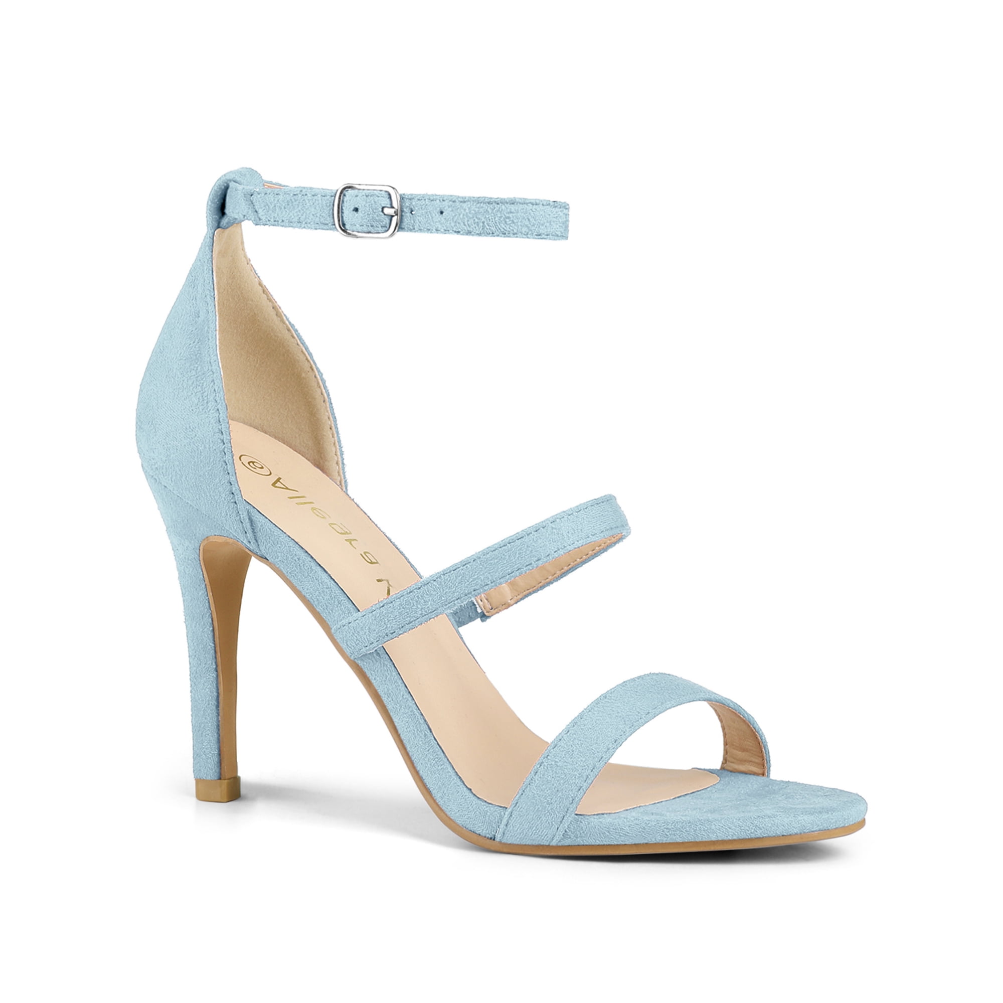 Click here for Blissful Step Womens Shoes Faux Suede Stiletto Hig... prices