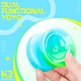 Magicyoyo Professional Responsive Yoyo K2 Crystal Blue Green, Dual ... Magicyoyo Professional Responsive Yoyo K2 Crystal Blue Green, Dual ...