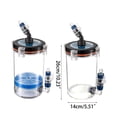 External Canister Filter for Aquarium Plastic Bucket with Sponge Bio ...