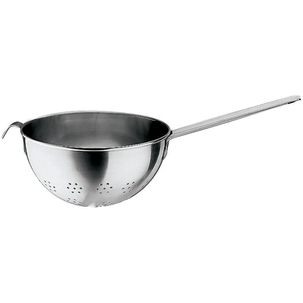 Paderno World Cuisine Colander, Long Handle, 4.25 Qt, Stainless Steel ...