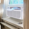 Impecca 10,000 BTU Air Conditioner, 230 Volt, Through Wall, Remote ...