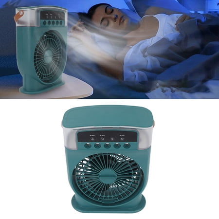 Humidifying Fan, 3 Gears Water Spray 600ml Portable Humidifier Fan For ...