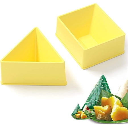 Xizioo Set of 2 Zongzi Mold Plastic DIY Molding Tool Handmade Rice ...