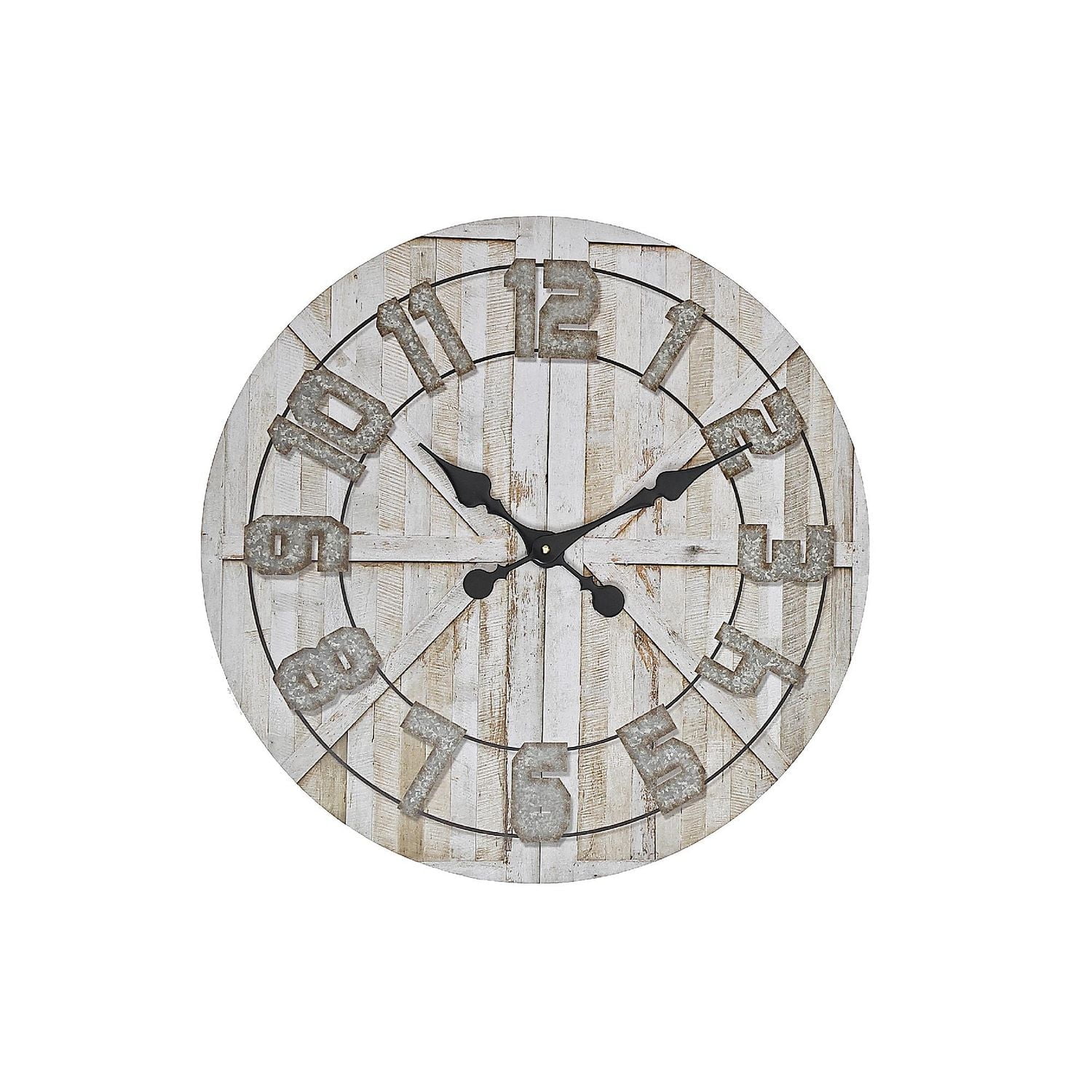 Click here for Ih Casadécor Round Mdf 13 Wall Clock (Barn Door) prices