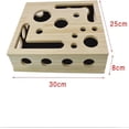 Cat Nail File Box - Cat Scratch Puzzle Enrichment Box, Natural Nail ...