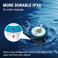 Bluescape Wireless Digital Pool Thermometer with IPX8 Waterproof Design ...