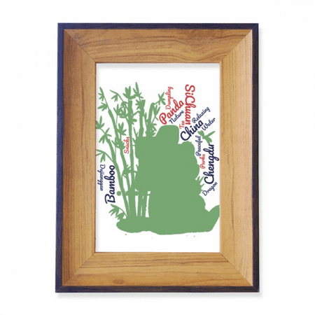 China Chengdu Panda Wordcloud Photo Frame Exhibition Display Art ...