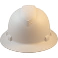 Ridgeline White Graphite Pattern Full Brim Hard Hat, Four Point ...