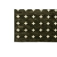Furniture of America Contemporary 5 x 8 Soft Black Patterned Rug ...