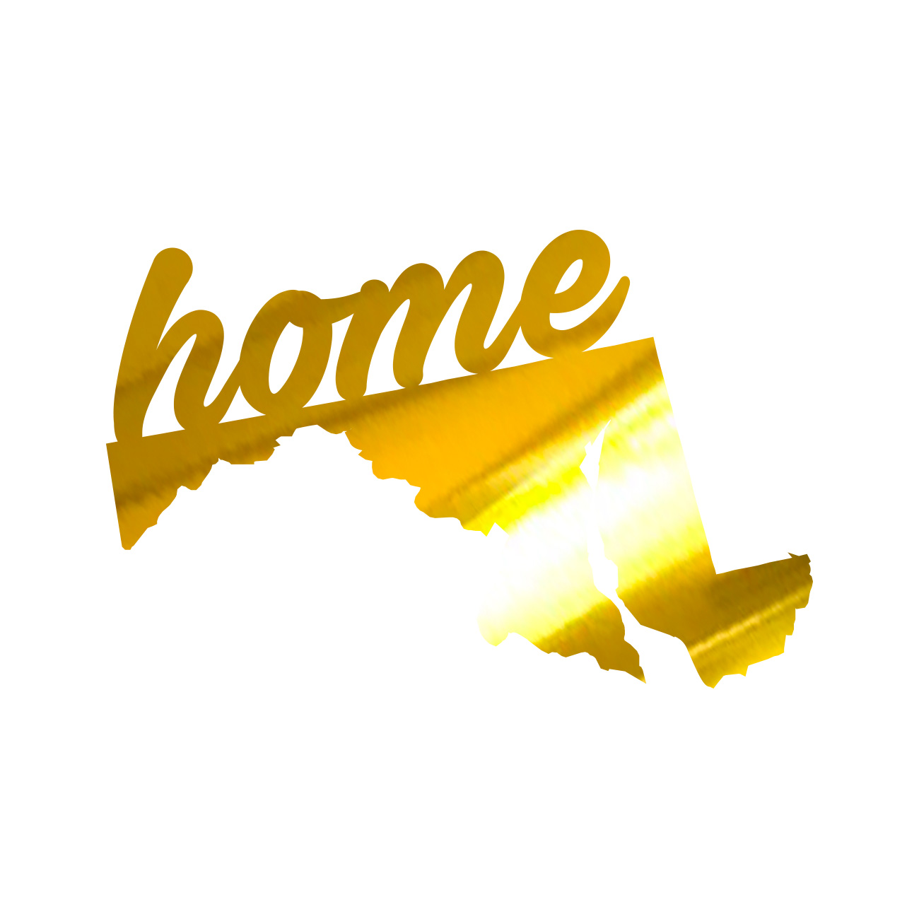 Maryland Home Sticker Decal Die Cut - Self Adhesive Vinyl ...