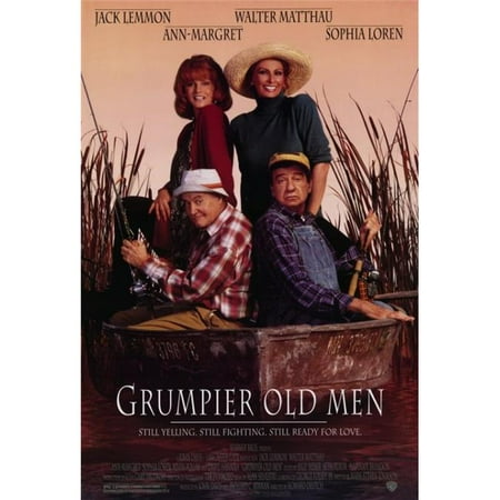Pop Culture Graphics MOVCF8373 Grumpier Old Men Movie Poster Print, 27 ...