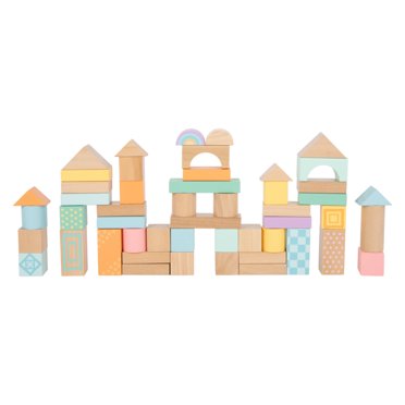 Small Foot Toys - Safari Animal Theme Building Block Playset - Walmart.com