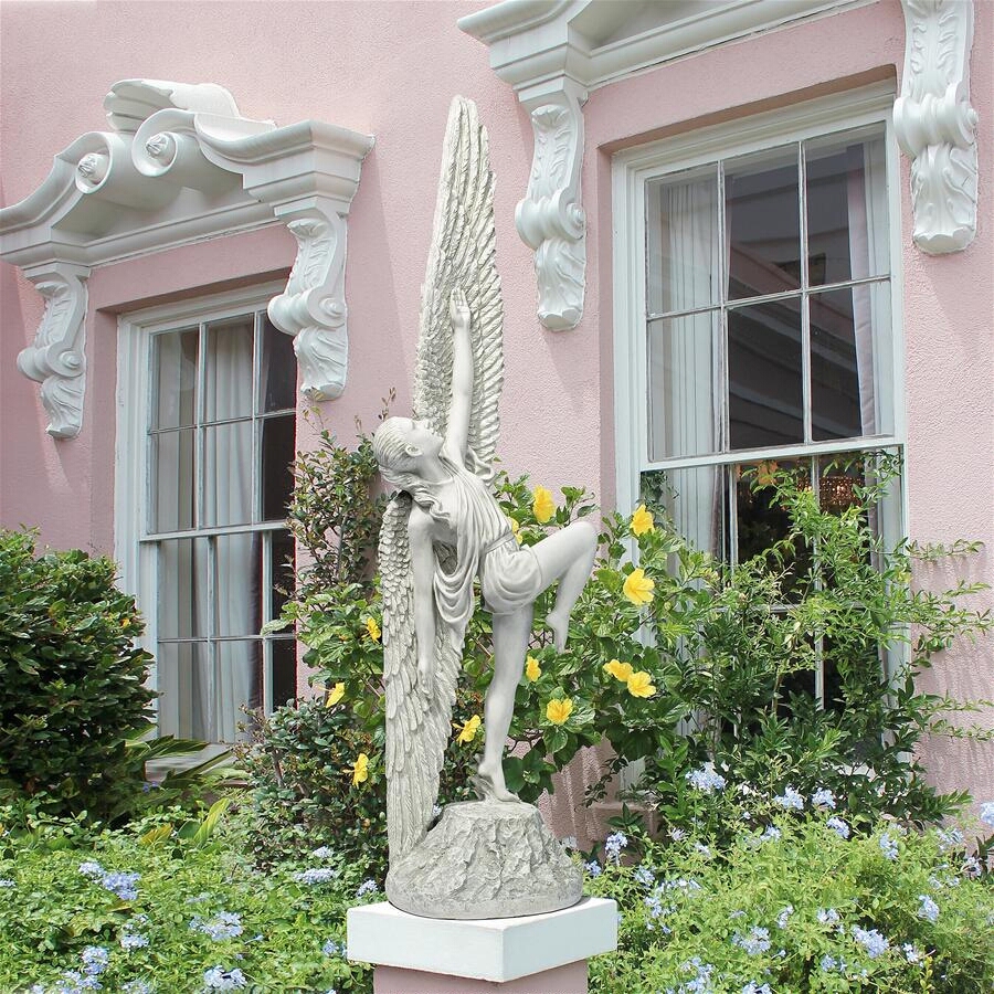 Design Toscano 39" Striving for the Heavens Angel Garden Statue ...