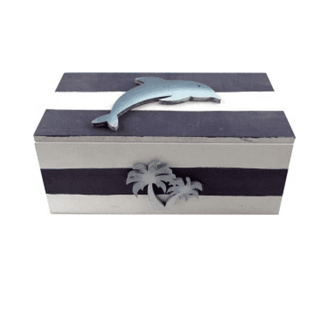 Wooden Dolphin Trinket Box / 7" | Walmart Canada