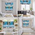 Summer Beach Coastal Kitchen Curtains, Kitchen Curtains and Valances ...