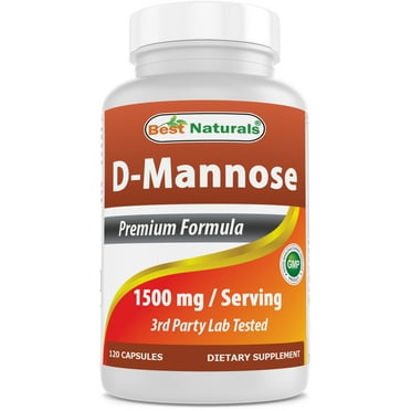 Spring Valley D-Mannose Urinary Tract Support Dietary Supplement, 500 ...