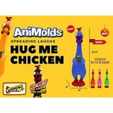 A giant screaming chicken - the HUG ME squeaky chicken toy (Black ...