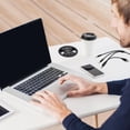 Space Efficient Circular USB Hub 3 Port Expansion Auditory Output Port ...