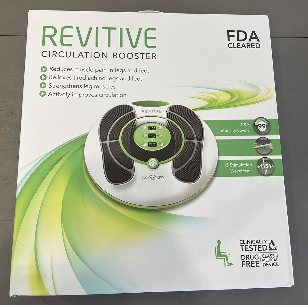 REVITIVE IX Circulation Booster with IsoRocker RIX Foot Massage Pain ...