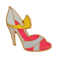 Disney Pins 6 Princess Shoes High Heels Themed Pin Set ark Trading Pins ...