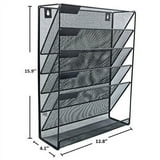 EASEPRES Hanging Organizer Cubicle File Holder - Wall Mount Storage ...