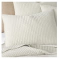 - Cross Stitch Cream - Euro Shams Set of Two - (26x26in.), No Insert ...