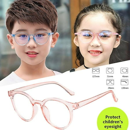 Anti Radiation Glasses For Kids Anti-blue Light Round Frame Children ...