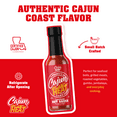 Cajun Nation Cajun HEAT Louisiana Hot Sauce, 5 oz – Low Sodium, No MSG ...