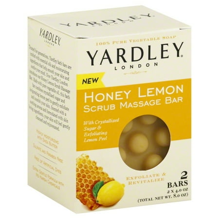4SGM Yardley London Honey Lemon Scrub Massage bar (2 Bars) | Walmart Canada