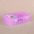42 Grid Sewing Thread Storage Box Transparent Spools Case Bobbin Holder ...