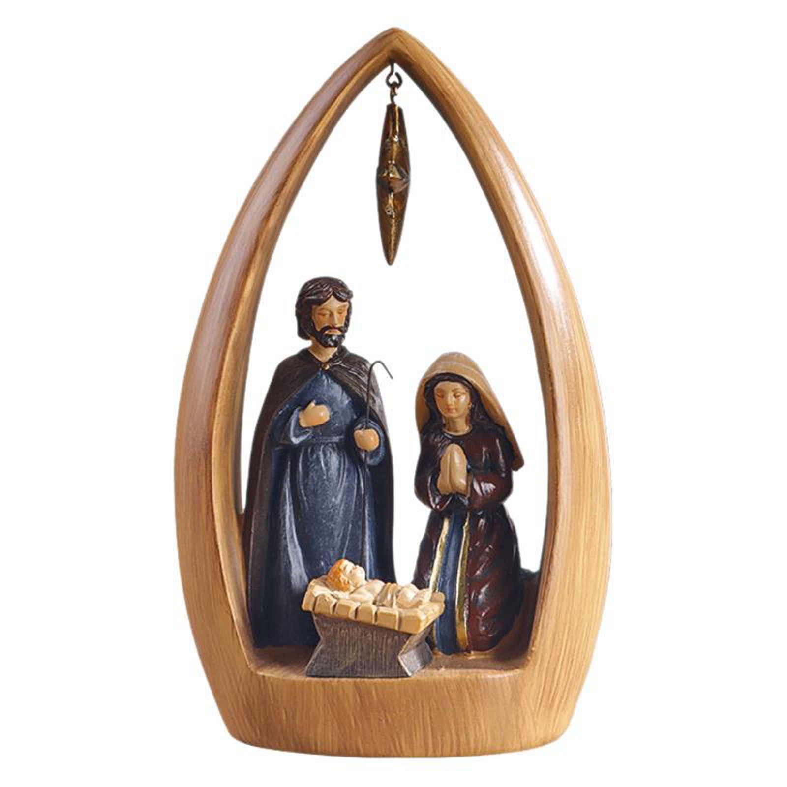 Click here for Rvkxad Resin Nativity Figurine  Religious Christma... prices