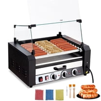 Garvee Electric 24 Hot Dog Roller, 9 Rollers Grill Machine Countertop ...