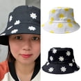 Breathable Fisherman Hat Flower Design Foldable Travel Hat For Hiking ...