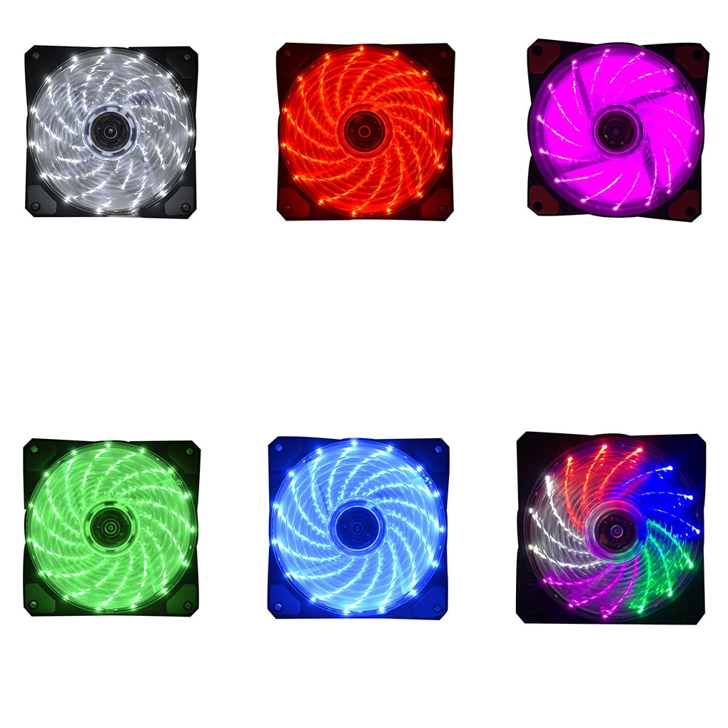 Buy SummerX Ultra Silent LED Case Fans Fashion Light Up LED Cooling ...