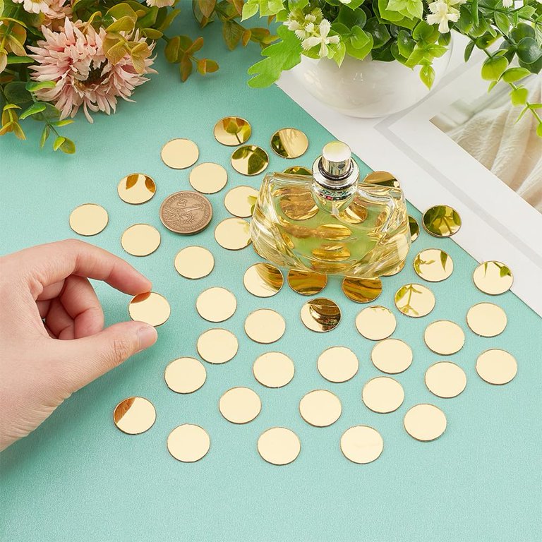Small Mirror 0.75 Inch Small Mini Round Craft Mirrors Bulk 100 Pieces ...