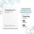 SuperSmart OmegaVision Pro - Patented Eye Vitamins with FloraGLO Lutein ...