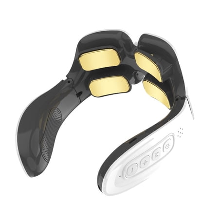 Wekity 4 Heads Intelligent Cervical Spine Massager Electric Cordless ...
