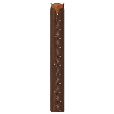 Personalized Wooden Ruler Growth Chart for Kids, Custom Name Growth ...