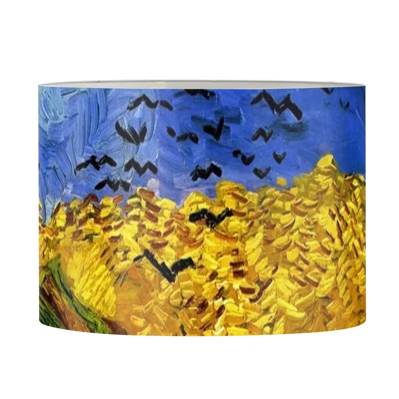 NETILGEN Wheatfield with Crows Traditional Lamp Shade for Table Floor ...